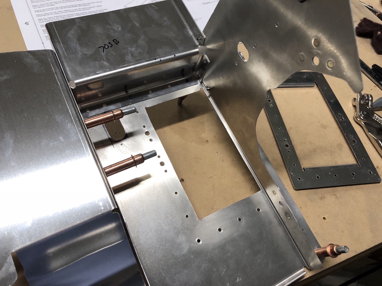 Engine baffle – RV-7 N890GF
